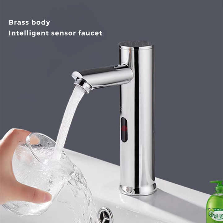 Brass Chrome Motion Automatic Tap Smart Sink Infrared Faucet Touch Sensor Water Mixer| Alibaba.com