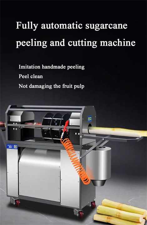 New Design Commercial Stainless Sugarcane Cutting Machine Electric ...