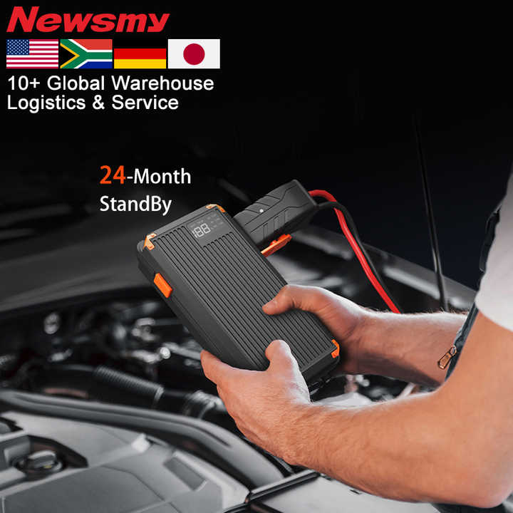 Newsmy Portable Power Bank Car Jump Start Kit Battery Booster For Automobiles Battery Booster Car Jump Starter Pack