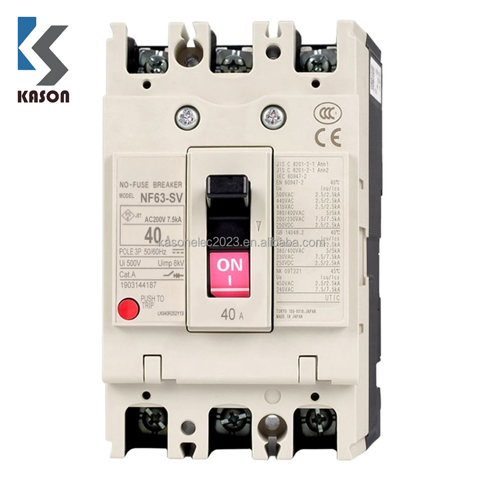 Mitsu Bishi NF63-SV 3 Pole Circuit Breaker - Reliable Protection