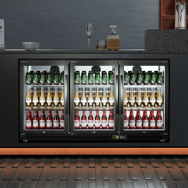 Upright Cooler Display OEM Customized Freezers Commercial Under Bench ...
