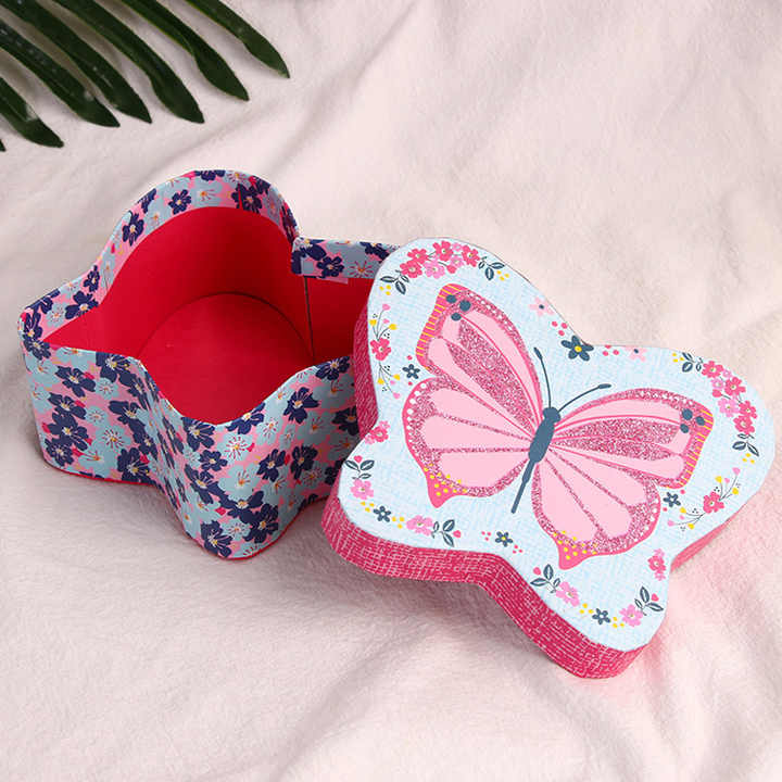 Wholesale Custom Design Boxes - Novelty Butterfly Shaped Gift Box