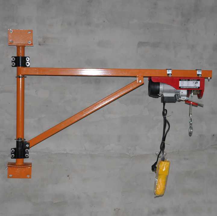 200kg Lifting Equipment - Portable Wall Bracket Electric Hoist