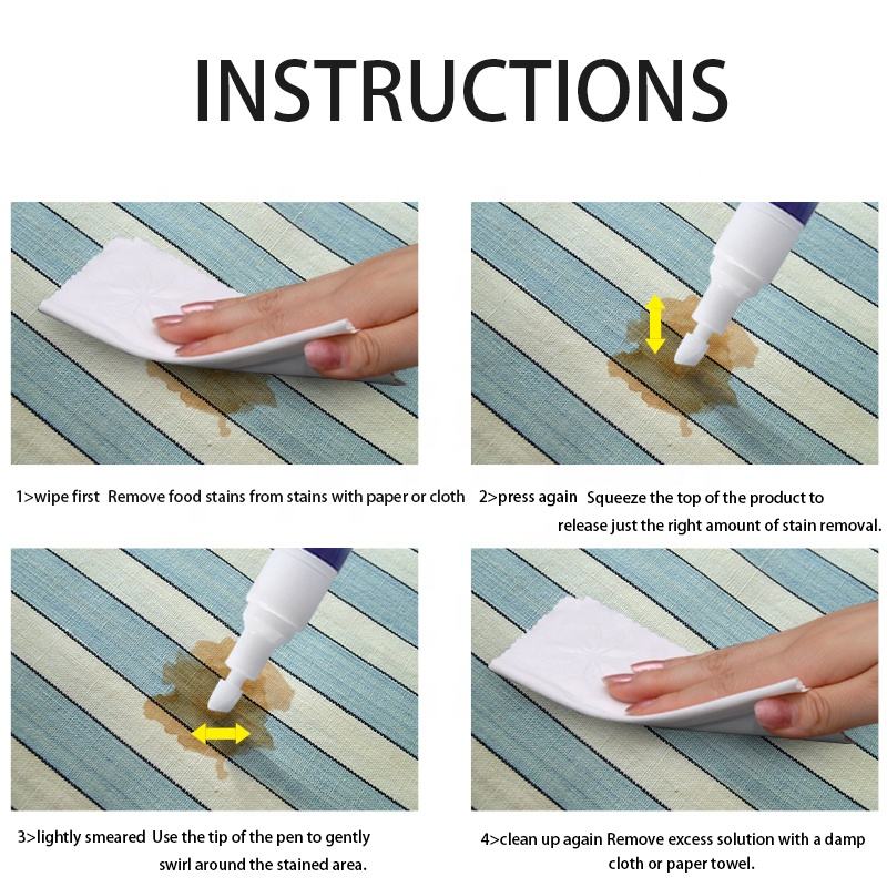 Portable Laundry Detergent - Instant Stain Pen Clothes Remover