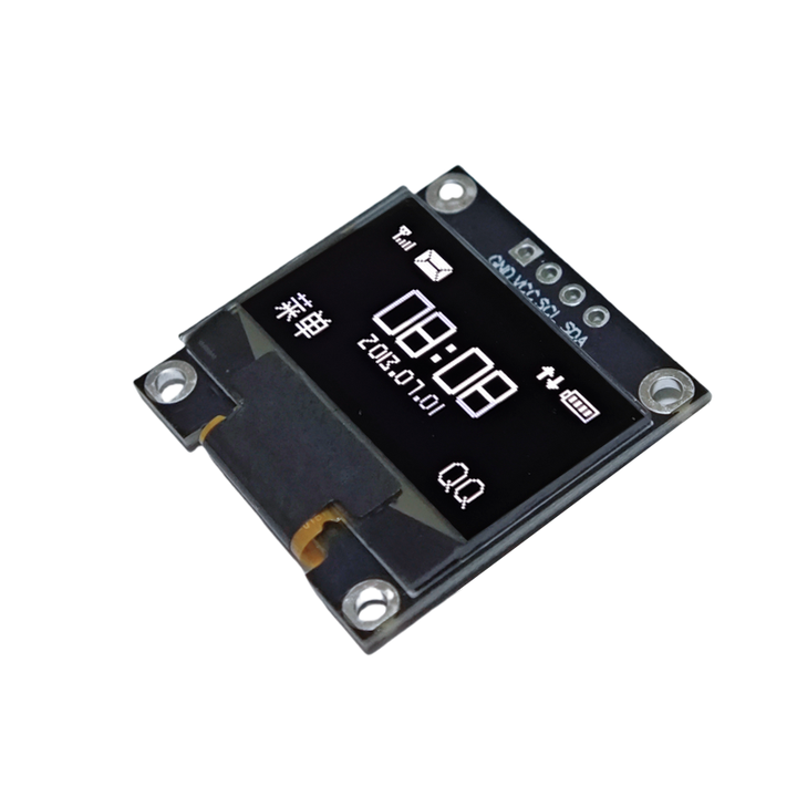 0.96 Incholed display IIC Serial White OLED Display Module 128X64 I2C ...