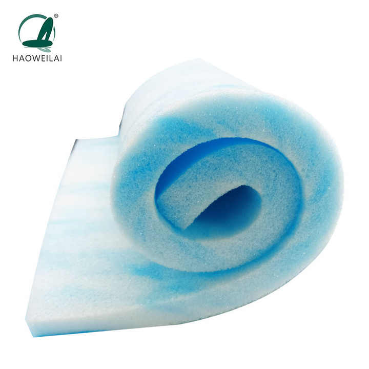 Factory Customized Pu Foam Sponge Block Memory Foam Roll Mattress High ...