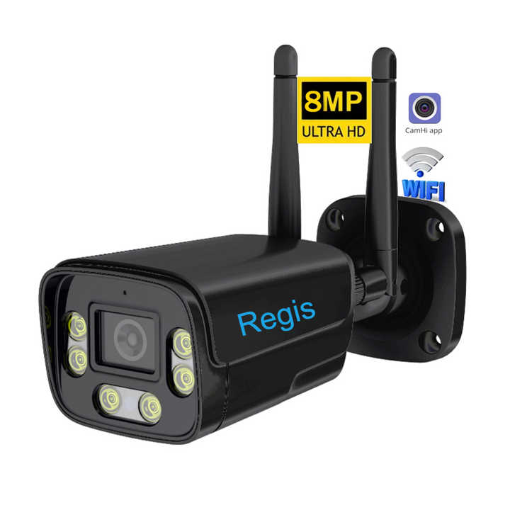 Camhi 5MP 8MP 4K All Metal Network Camera Wifi Two Way Audio Wireless ...