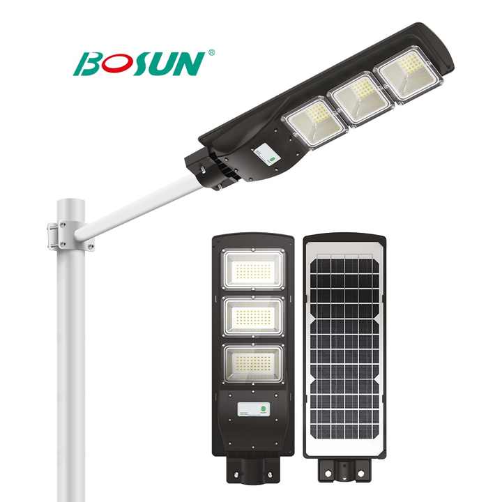 Bosun Outdoor Lighting IP65 Waterproof Solar Street Lamp Streetlight ...