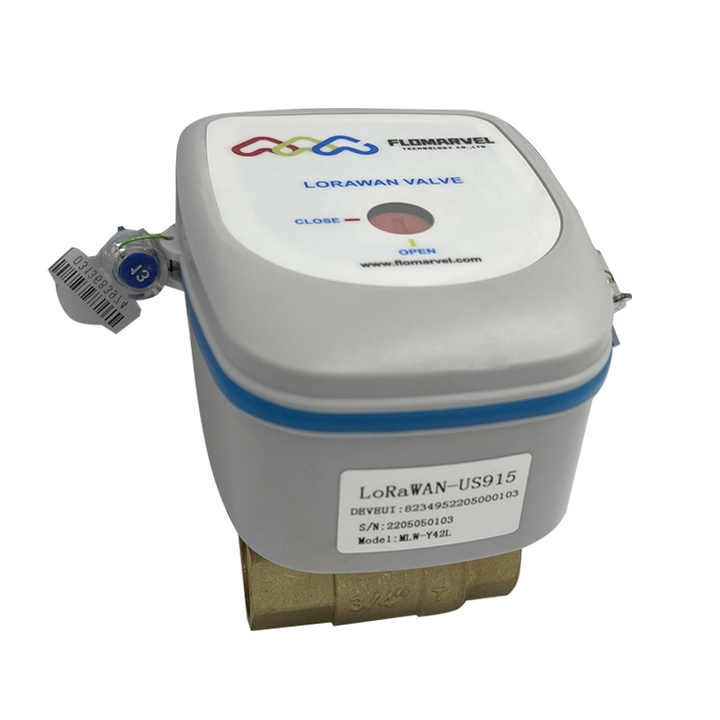 Battery Operated Wireless Lorawan Smart Valve - Flomarvel