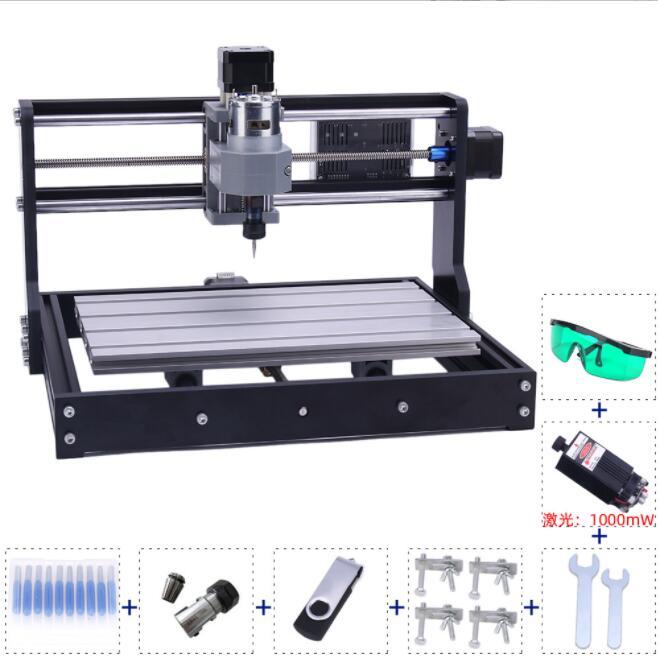 CNC3018pro mini factory laser engraving machine three axis small CNC ...
