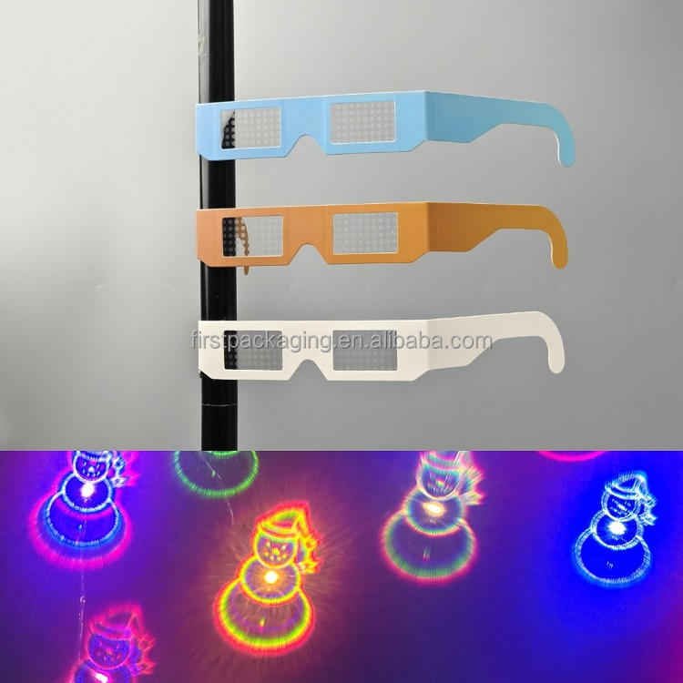Paper Diffraction Glasses Star - 3D, Personalized, Fast Delivery