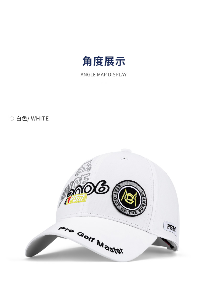 PGM MZ043 Custom logo men golf hats breathable golf cap premium quick ...