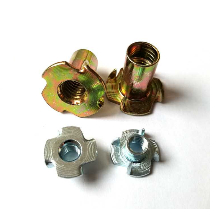 M6 M8 M10 M12 T Nuts - Durable Carbon Steel Furniture Hardware