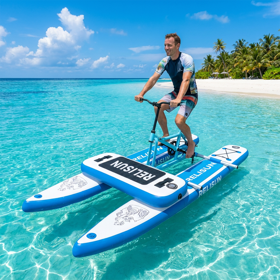 OEM Custom Logo Inflatable Water Bicycle Manufacturer Wholesale Durable ...