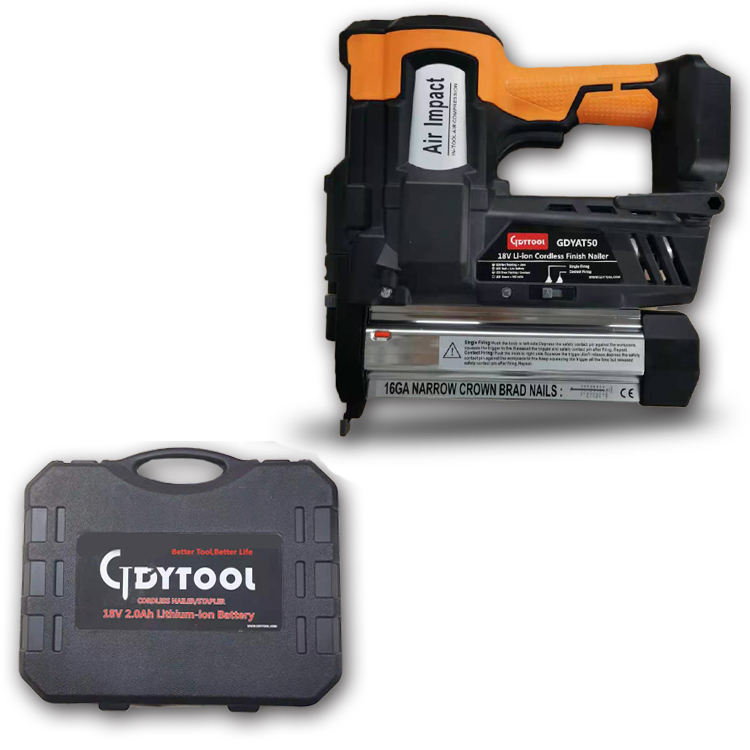 18V Cordless Nail Gun Stapler - 100 Nail Magazine Capacity