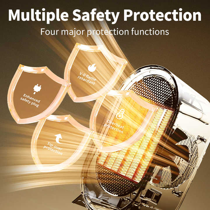 KC CE FCC ETL Certificate 1200w Remote Control Portable Electric Space ...