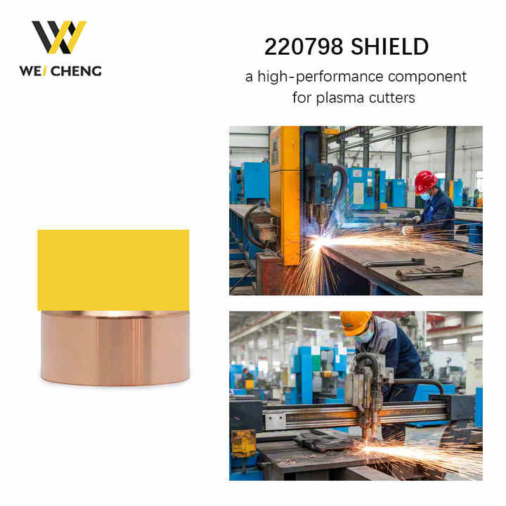 220798 45A-105A Copper Plasma Removal Gouging Shield Compatible with ...