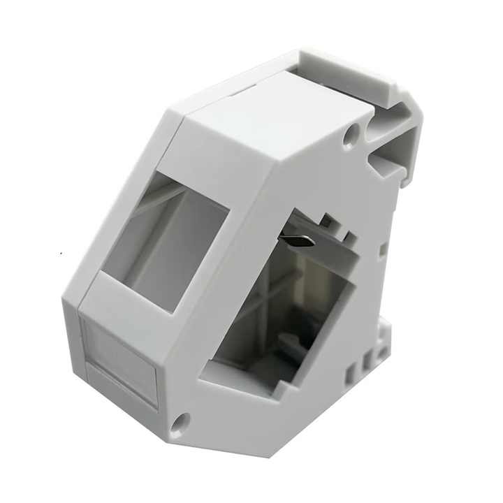 DIN Rail Adapter Bracket For cat6a cat6 cat5e Keystone jack DIN Rail Outlet keystone module ...