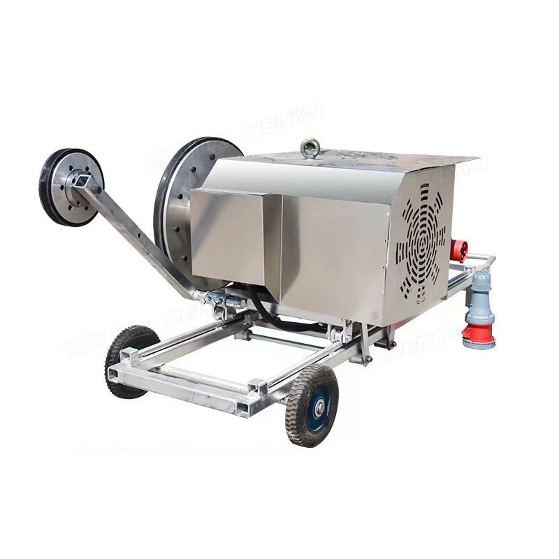37KW Track Diamond Wire Saw Machine for Quarry Cutting Stone Wire Saw ...