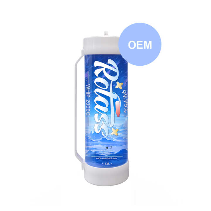 Rotass 2kg Cream Charger 2000 Grams Bulk Buy Whipping Cream Gas ...