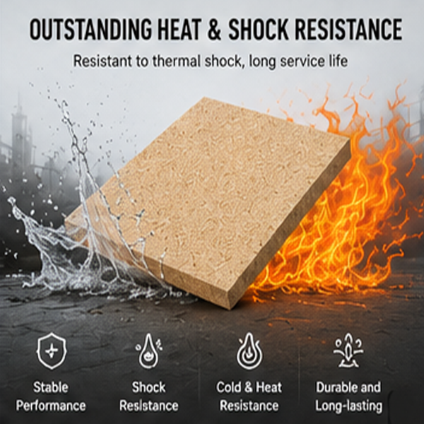 750 Kgs/m3 25mm Thickness Metal Steel Ladle Insulation Rock Wool Panel ...
