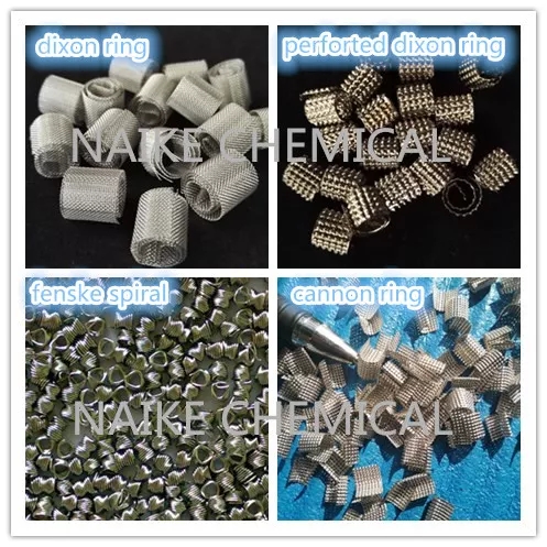 Wire Mesh Dixon Ring for Laboratory 304, 304L, 316, 316L Stainless Steel Laboratory Packing, Tower Packing Industry ISO9001