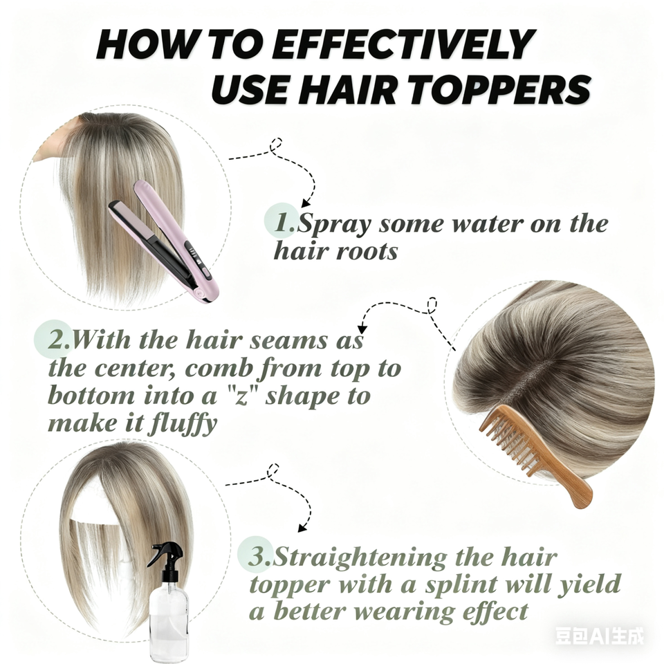 Wholesale high-quality natural European wig pieces, human hair, light ...