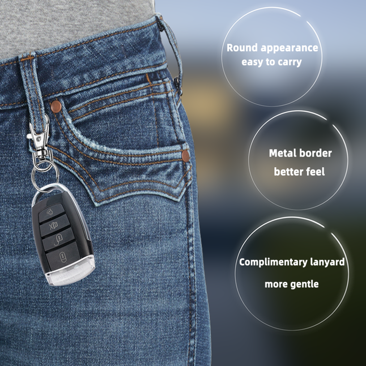 Factory Direct 315MHz RF Learning Code Remote Control 4 Button Key ...