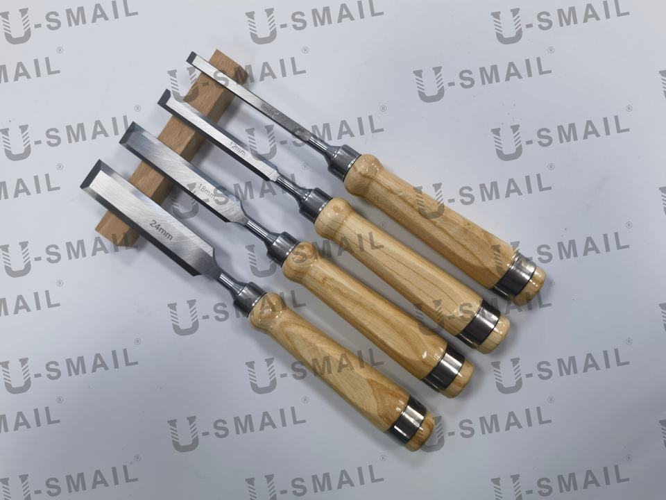 4pcs Professional Carpenter Chisels Set DIY Forged Hardware Knives High ...