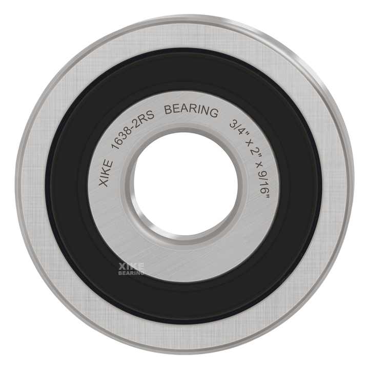 Double Rubber Seal 1638 2RS Size 19.05x50.8x14.288 mm Deep Groove Ball ...