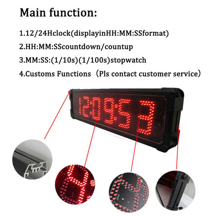 Multi-functional Electronic Stopwatch for Outdoor Racing