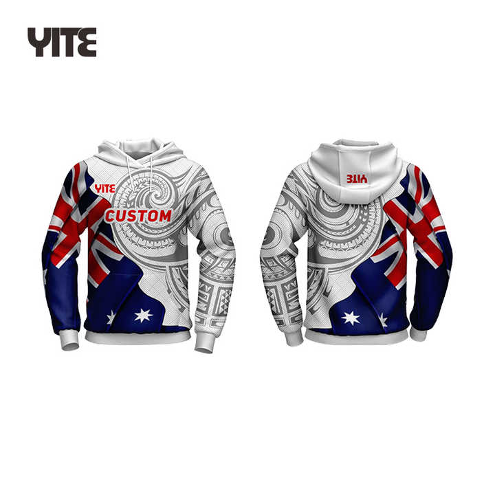 Custom Men Clothing Streetwear 3D Embossed Thick Fleece Sweatshirts and ...