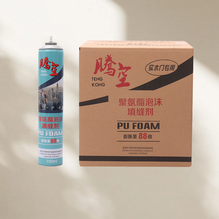 750ml Polyurethane Foam Spray Chemicals for Construction and Woodworking Insulation All Purpose ...