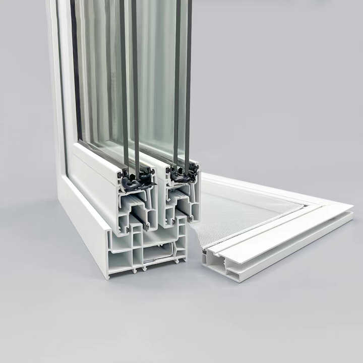 Factory Made Veranda Panoramic Double Hung Window Safety Sound ...