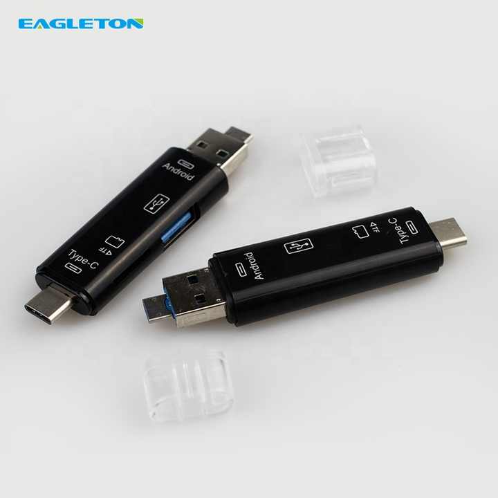 Factory Smart Type C USB Micro and Sim SD OTG Card Reader for Mobile ...