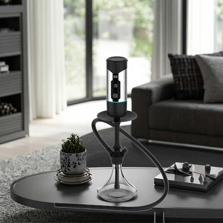 2025 Luxury Mini Electric Hookah Head 15000mAh Aluminum Alloy Portable Electronic Hookahs Set ...