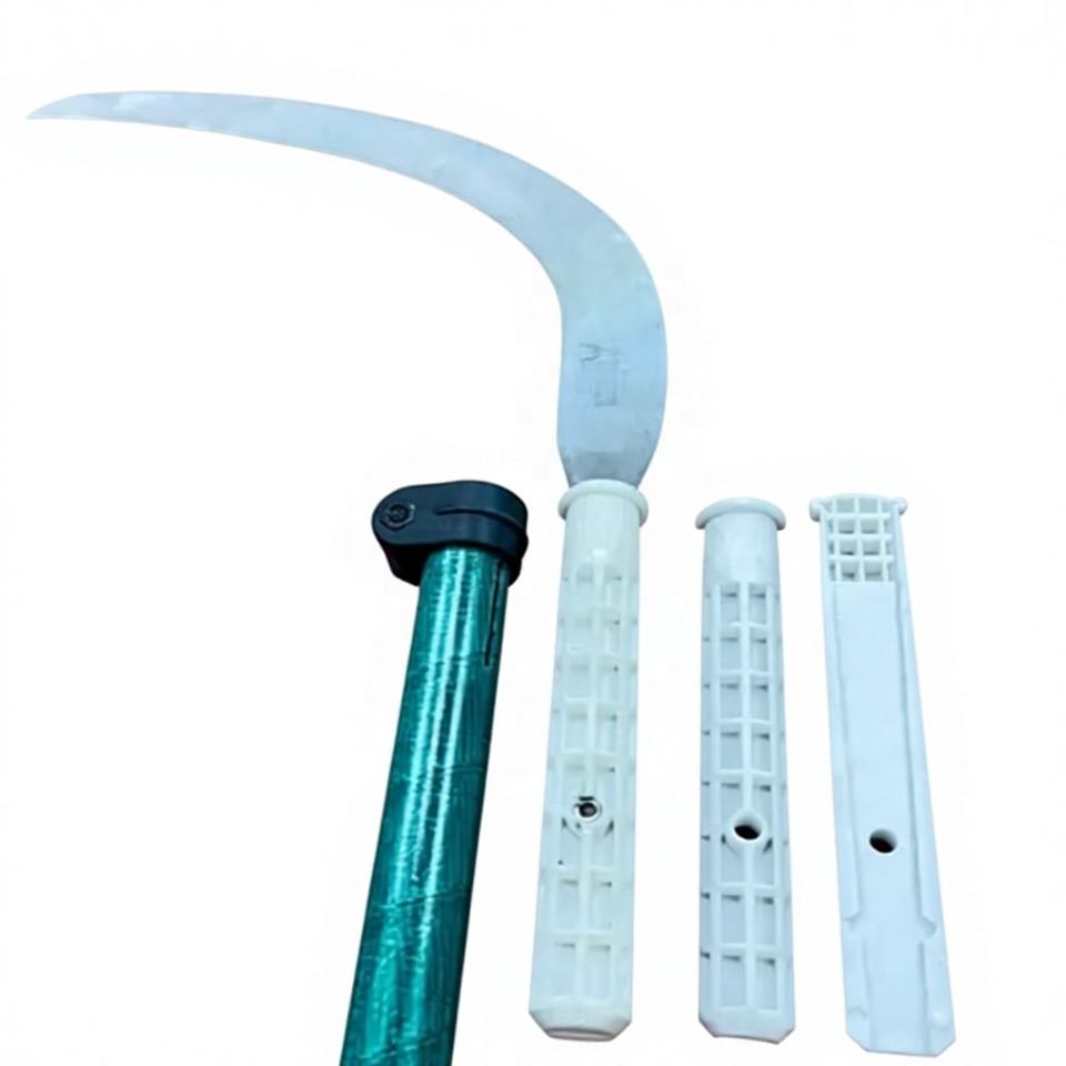 HAODA NEW DESIGN DIE CASTING HARVESTING POLE NYLON SICKLE HOLDER ...