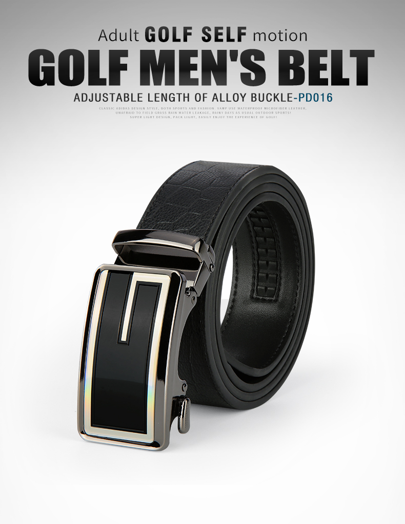 PGM PD016 genuine leather customized made golf belt for men-企业官网