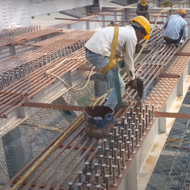 AWS D1.1 TYPE B Astm A108 Shear Stud Connectors for Airport Building