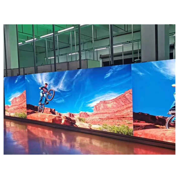 Indoor full color bright color P1.86 high contrast LED display for ...