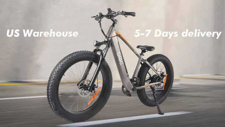 MZ-15 US Warehouse 500W 13Ah E Bike Mountain E-Bike 26 Inch Fatbike ...