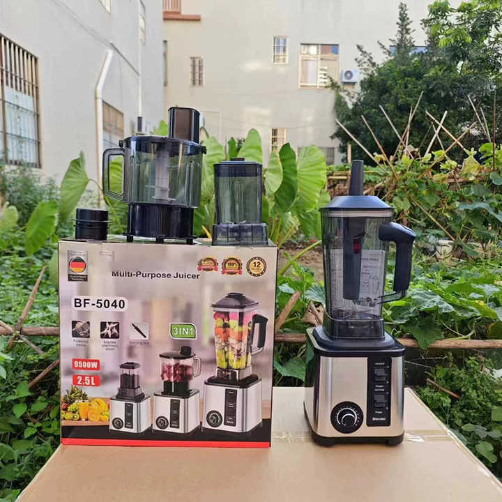 6 1 Portable Electric Food Processor - 9500W Blenders Machine