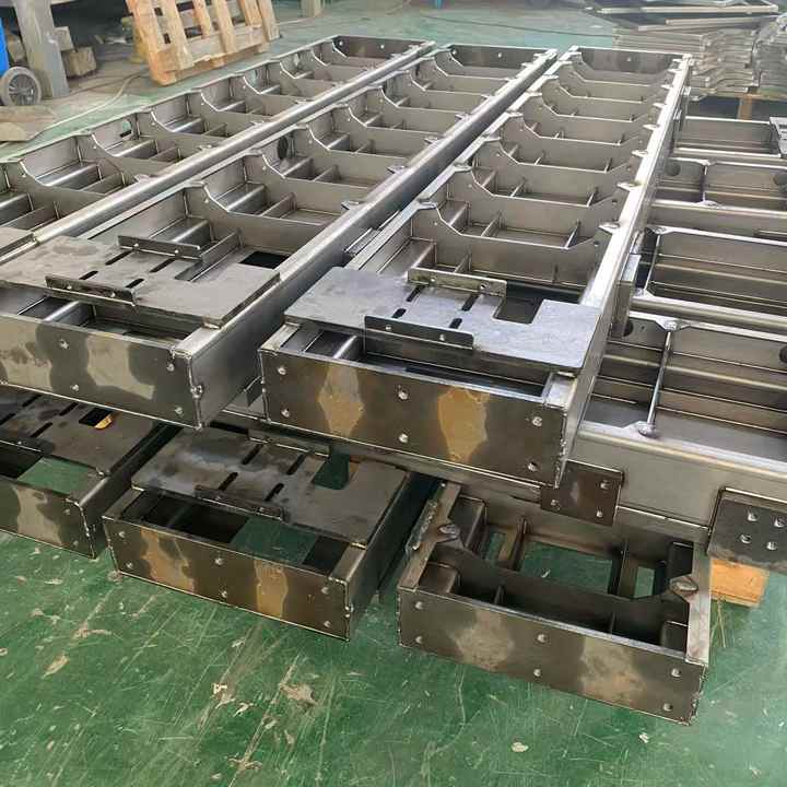 Sheet Metal Bracket Laser Cutting Stainless Steel Aluminum Sheet Metal Fabrication and Powder ...