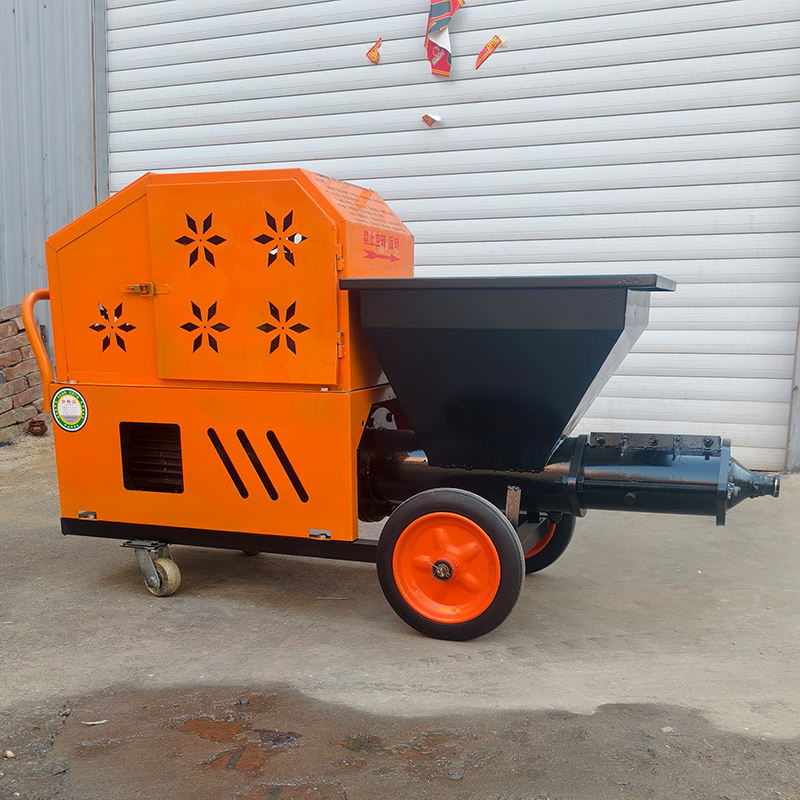 Construction Small Mortar Spray Machine Automatic Cement Spraying ...