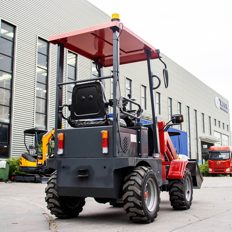 High Efficiency Mini Front Loader Tractor - 1 Ton Capacity