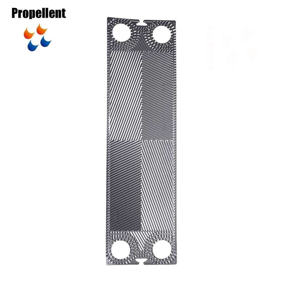 GX42 Plate for Plate Heat Exchanger Chemical Industry Titanium SS316L ...