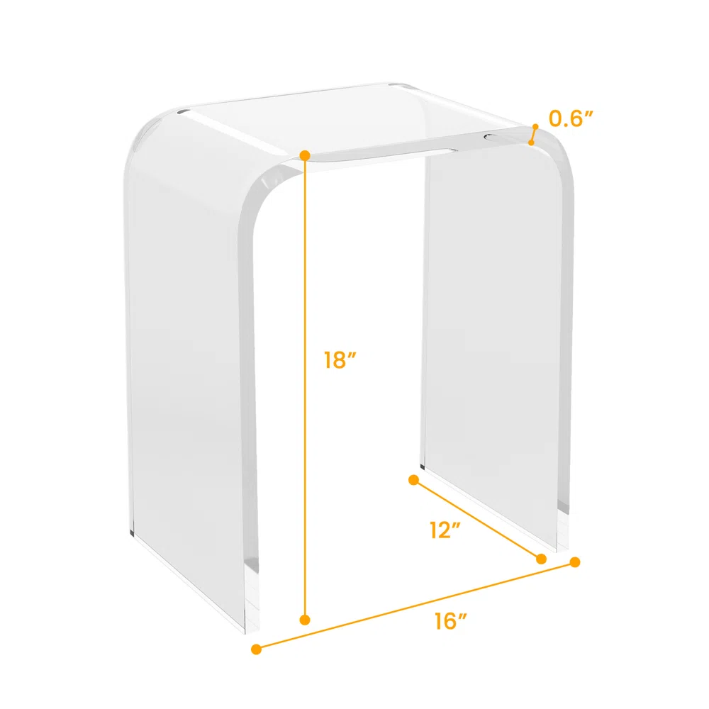 Stylish Addition for Living Spaces: Quality acrylic waterfall side ...