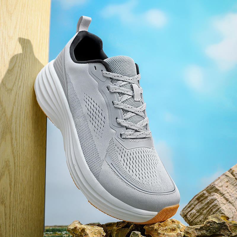 Large Size Man's Head Running Shoes Spring Summer Mesh PVC Outsole Wear ...