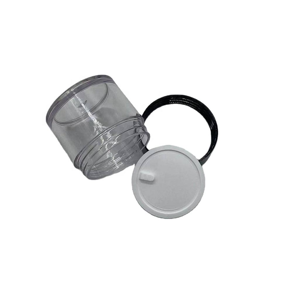 250g PETG Plastic Cream Container Empty Jar with Screw Top for Face ...
