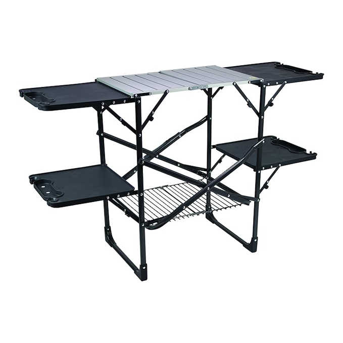 Custom Multifunction Aluminum Portable Picnic Mobile Foldable Kitchen ...